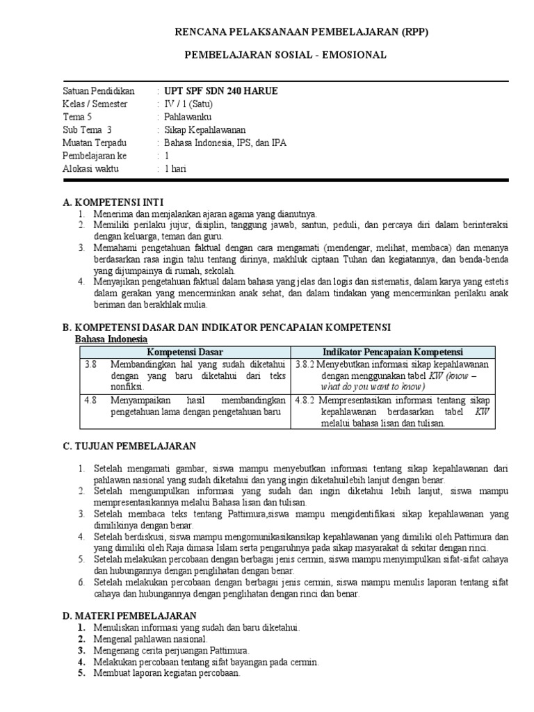 RPP Aksi Nyata | PDF | Karier & Perkembangan | Sains & Matematika