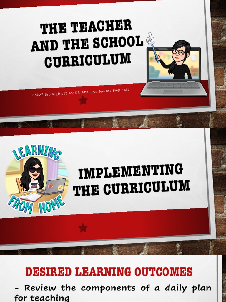 Daily Curriculum Implementation Guide | PDF | Curriculum | Learning