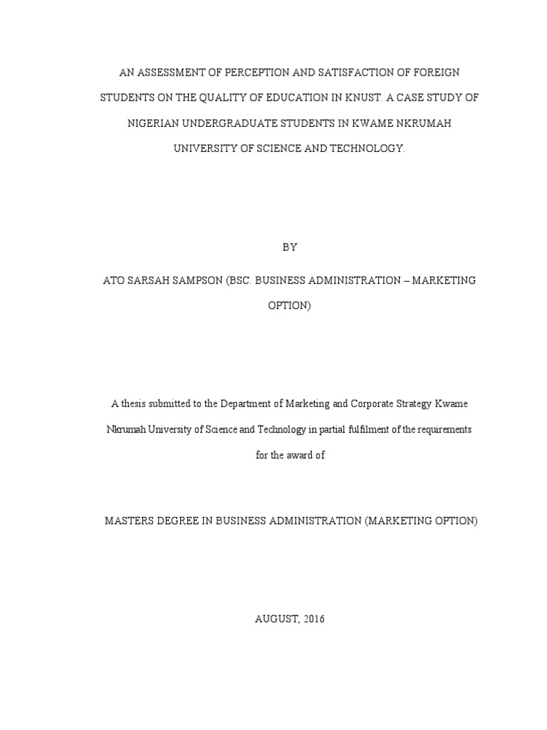 Project Final | PDF | International Student | Cognition