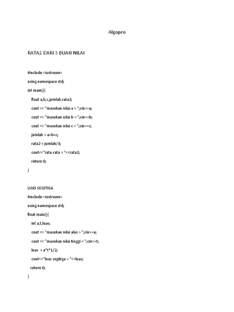 Algo Pro | PDF | Metode & Bahan Ajar