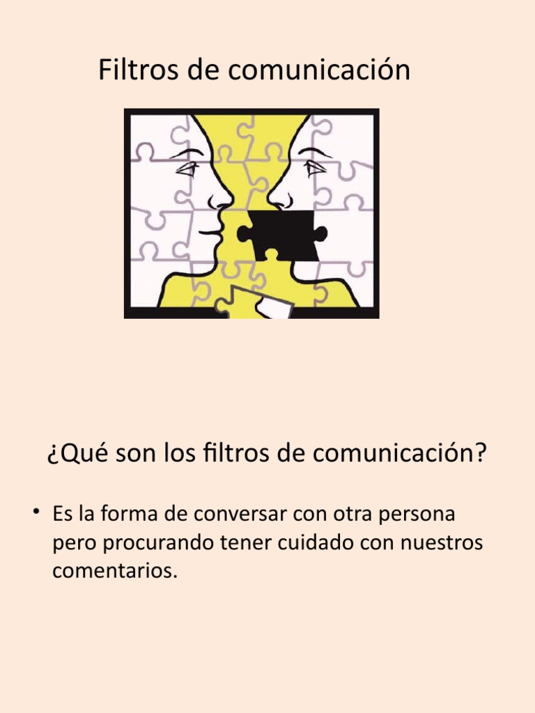 Filtros de Comunicación | PDF