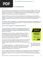 Battery Room Ventilation Guidelines | PDF | Hydrogen | Ventilation ...
