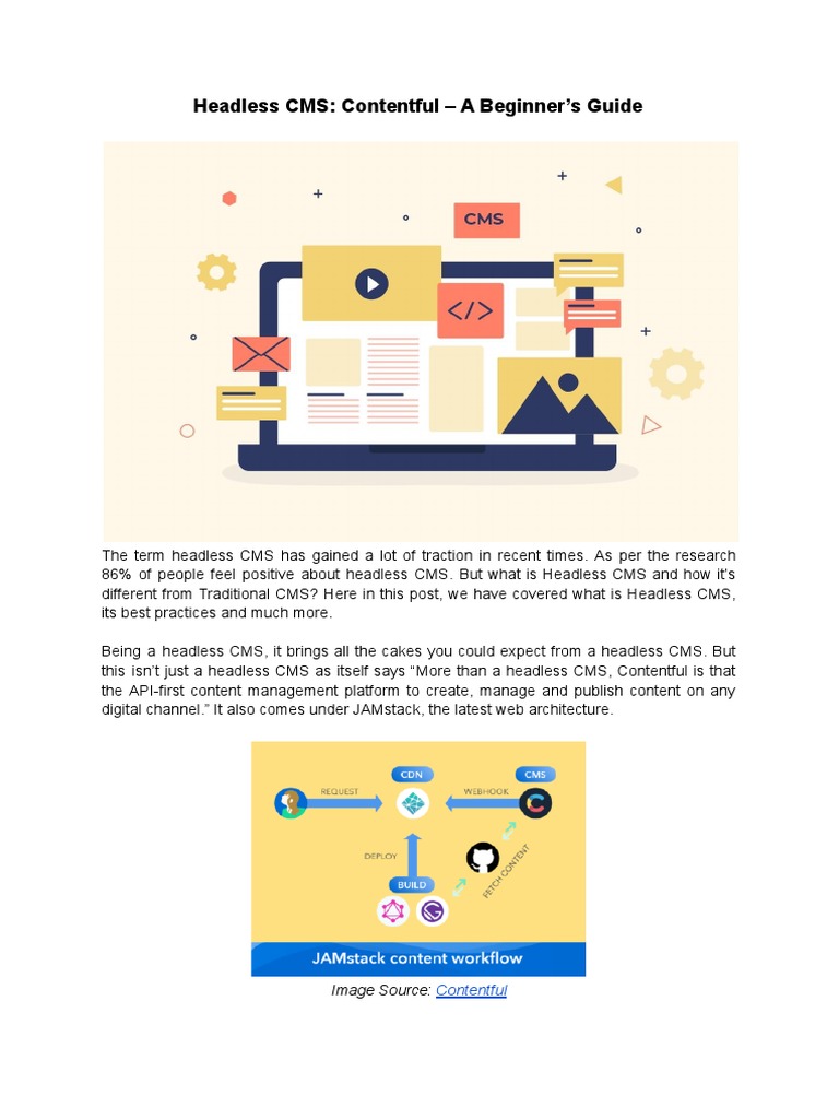 Headless CMS: Contentful - A Beginner's Guide | PDF | Internet & Web ...