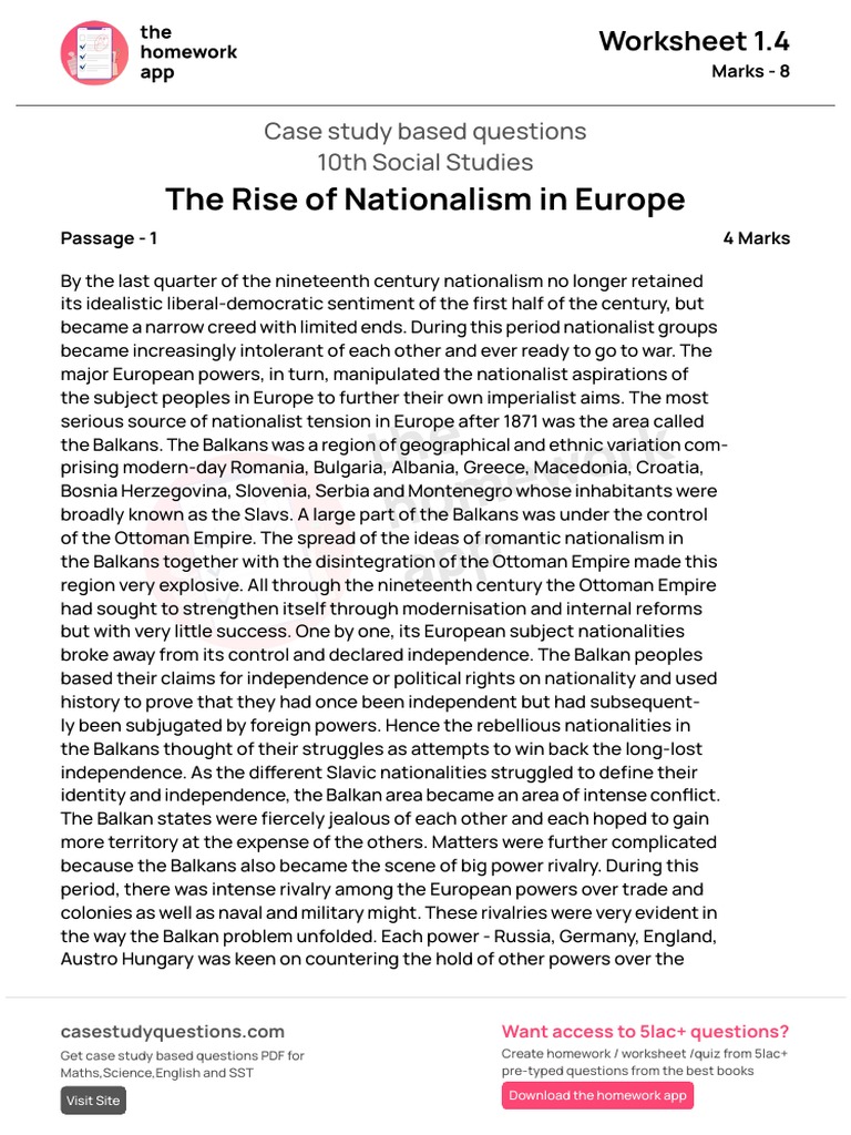 The Rise of Liberalism and Nationalism in 19th Century Europe | PDF ...