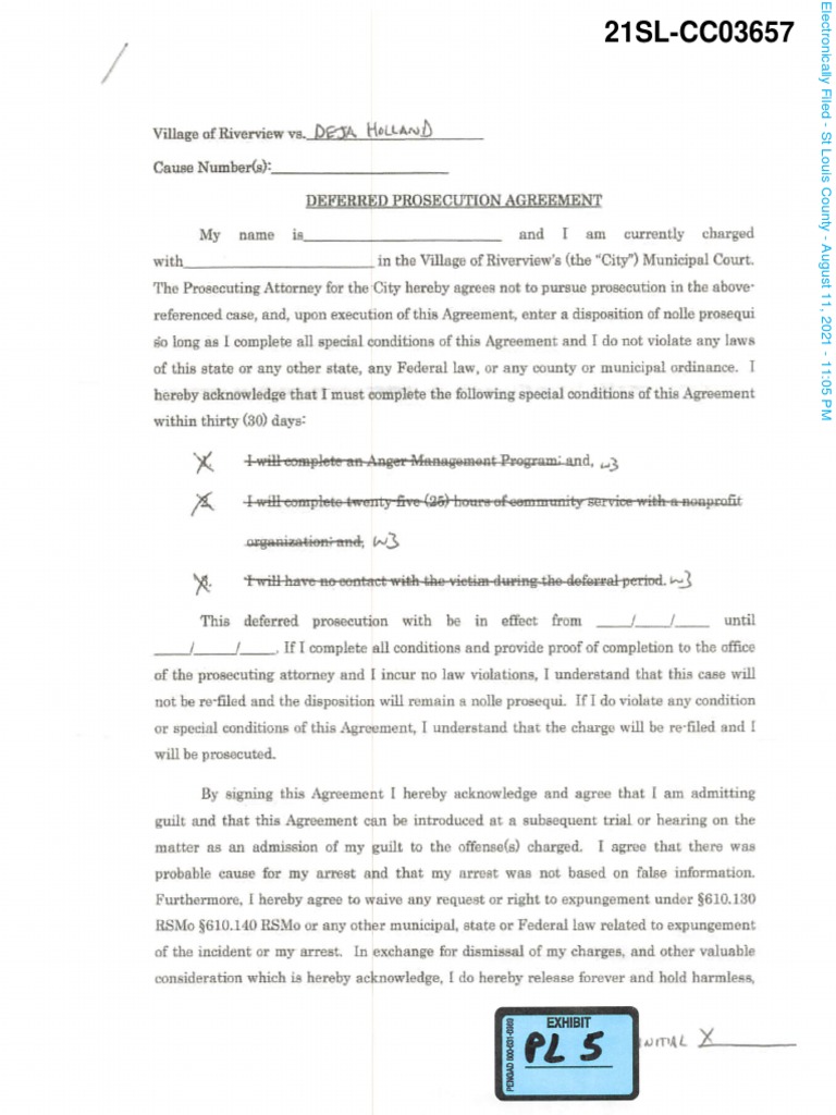Riverview "Deferred Prosecution Agreement" | PDF | Home & Garden
