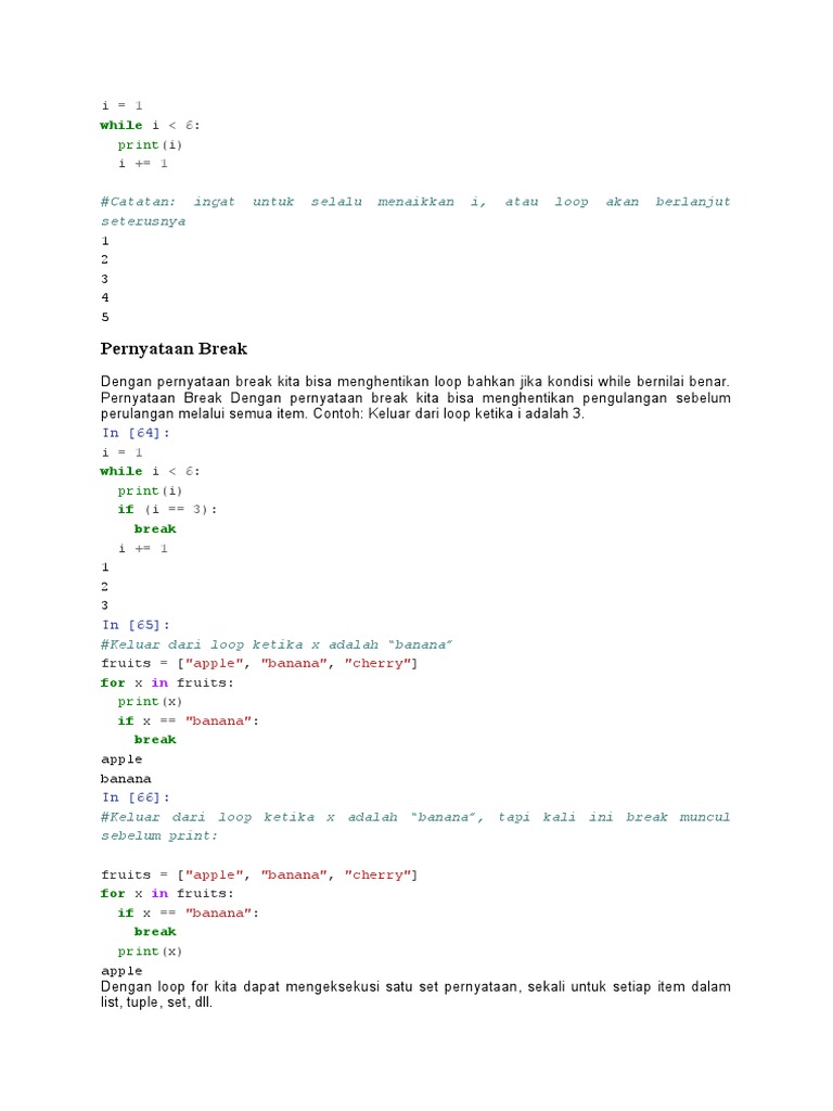 Latihan Dasar Python | PDF