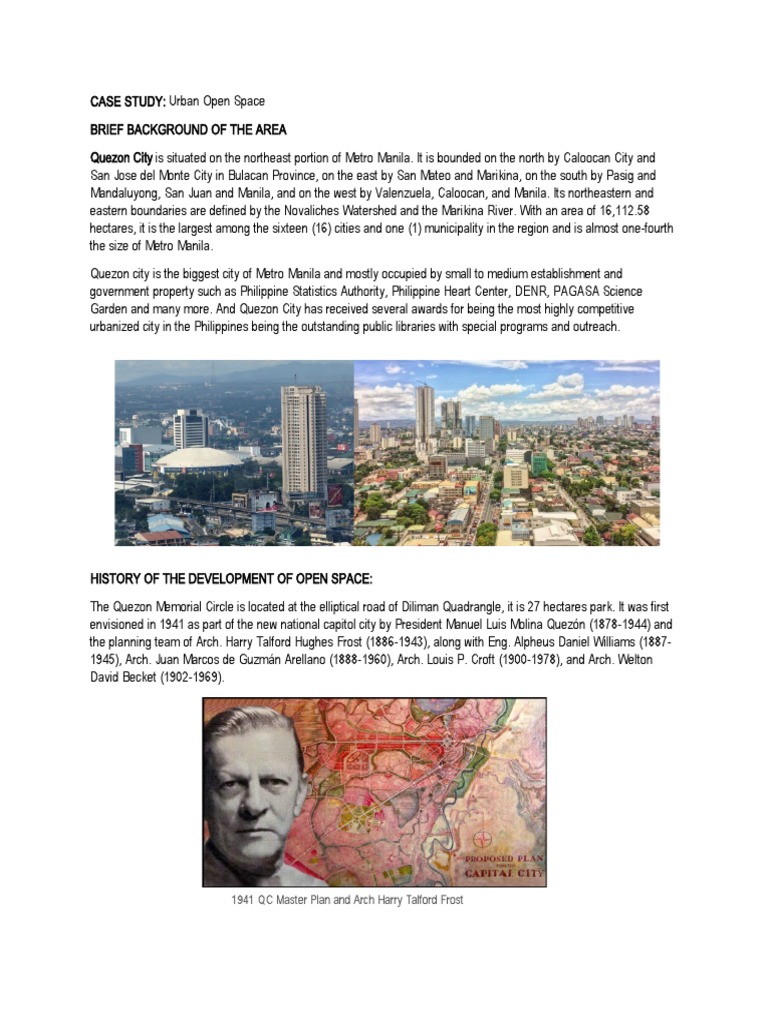 CASE STUDY - Urban Open Space | PDF