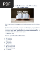 Street Types & Abbreviations: Street Type Street Type | PDF