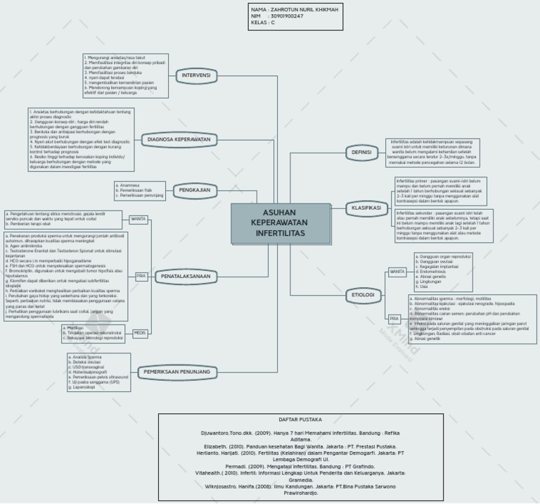 Mapping 4 - Askep Infertilitas | PDF