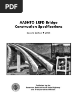 AASHTO Standard Specifications For Highway Bridge | PDF