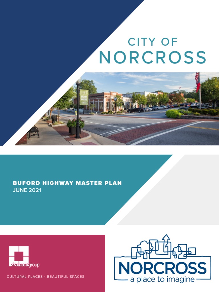 Buford Highway Master Plan Final Report SPREADS 6-2-21 | PDF | White Americans | Sanitary Sewer