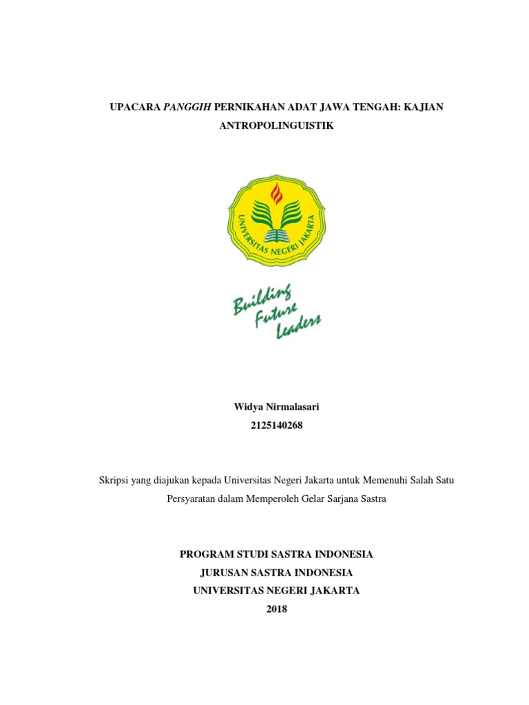 Makna Upacara Panggih Jawa Tengah | PDF | Agama & Spiritualitas