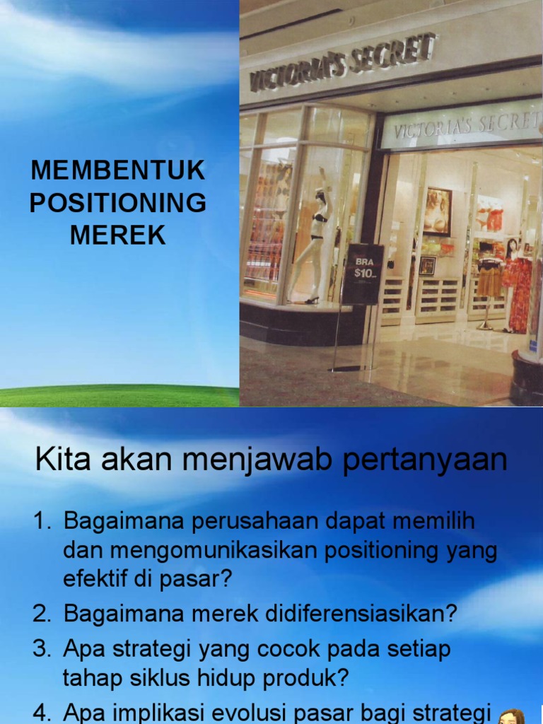 Membentuk Positioning Merek | PDF