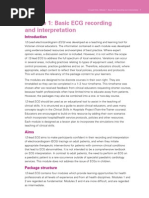 SCST ECG Reporting Standards Guide | PDF | Electrocardiography | Heart