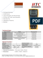 Digitech QM1529 Multimeter Manual | PDF
