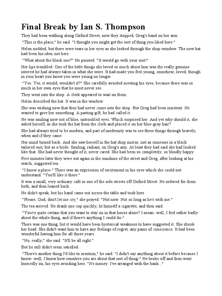 A Final Parting: Introducing the New Bride | PDF