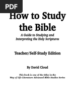 Bible Study Methods | PDF | Biblical Hermeneutics | Exegesis