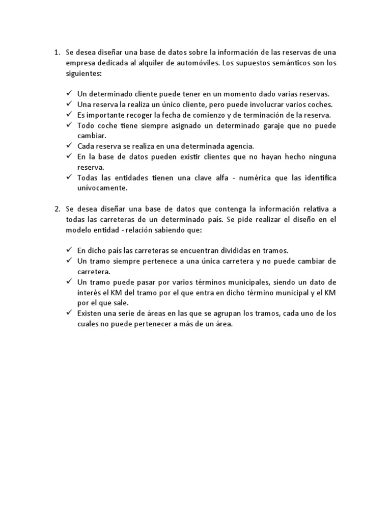 Ejercicios Adicionales de Mer | PDF