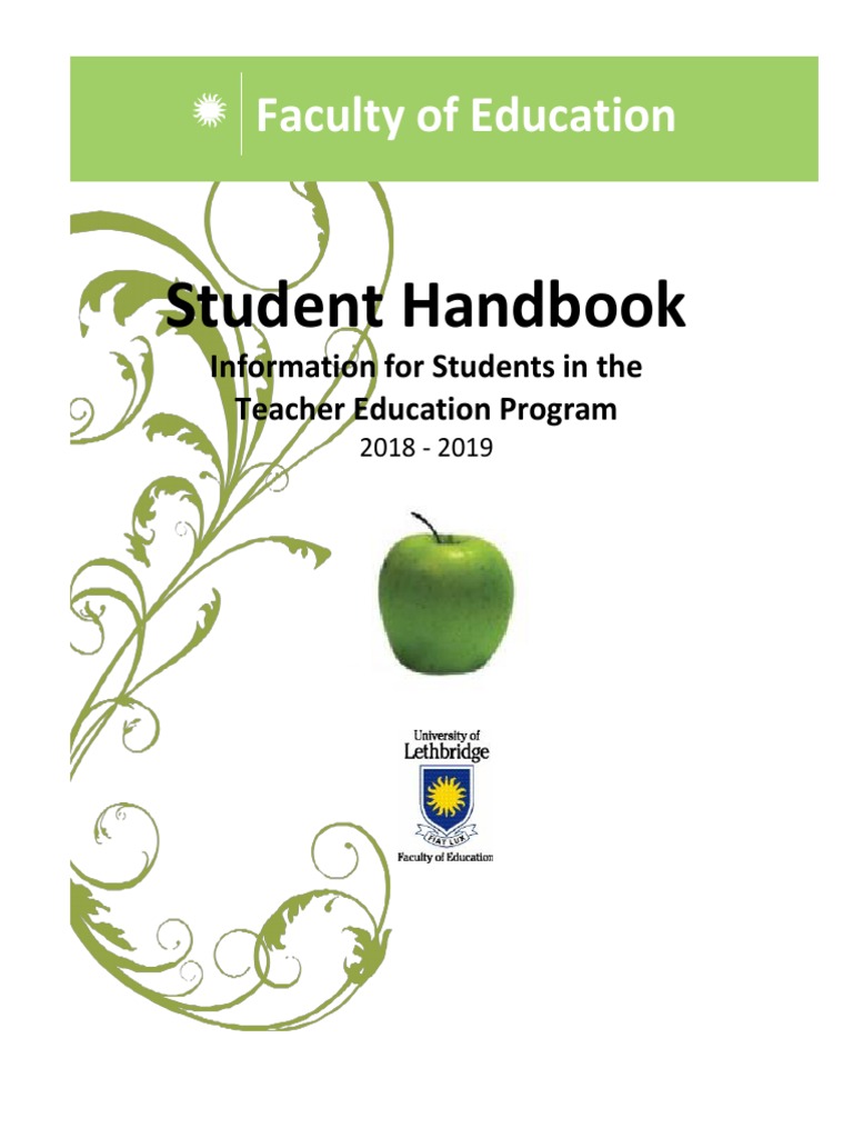 Student Handbook 2018-19 | PDF | Course Credit | Academic Degree