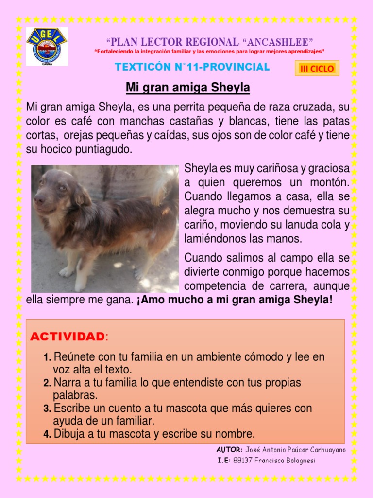 Texticon Iii Ciclo | PDF