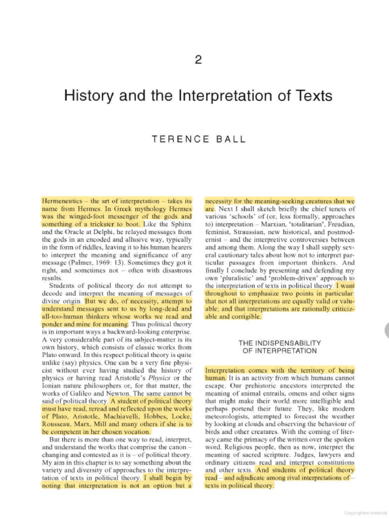 Terence Ball | PDF | Marxism | Political Philosophy