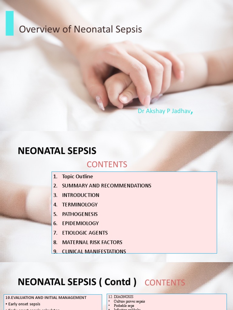 Neonatal Sepsis Overview | PDF | Sepsis | Microsoft Power Point