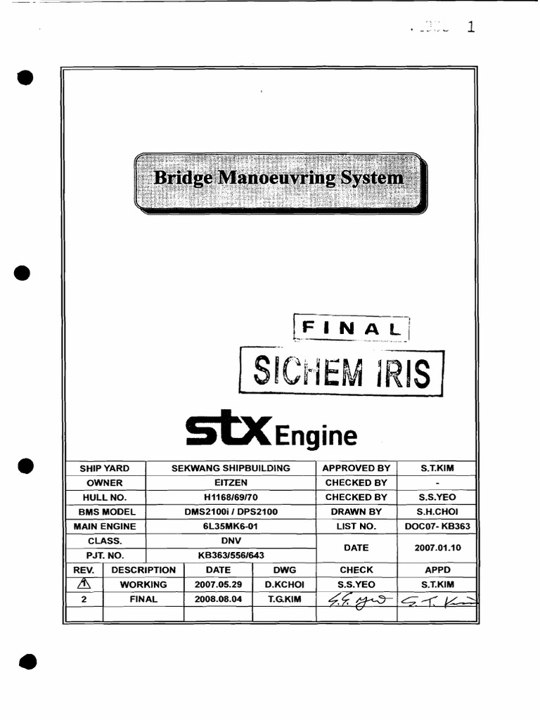 Bridge Manoeuvring System | PDF | Programmable Logic Controller ...