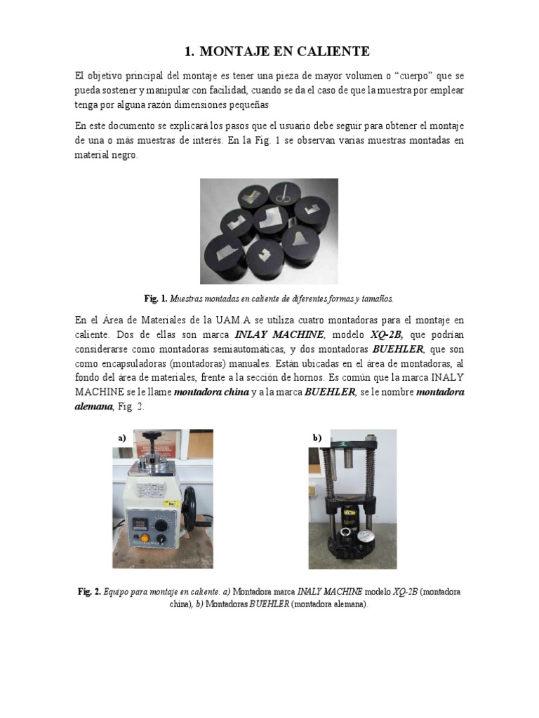MONTAJE EN CALIENTE Tutorial | PDF | Tornillo