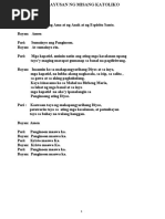 Guide For Commentators (Filipino Mass) | PDF