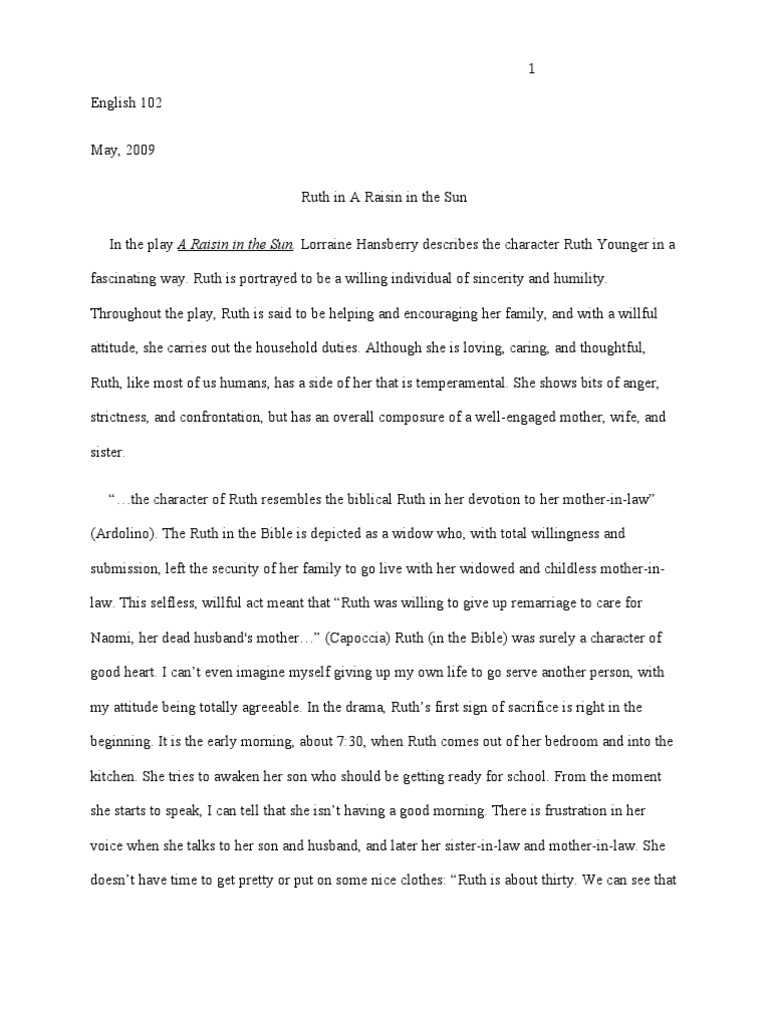 A Raisin in The Sun | PDF