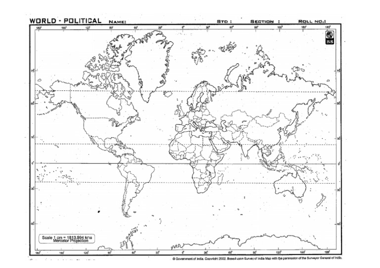 Map - World - Political | PDF