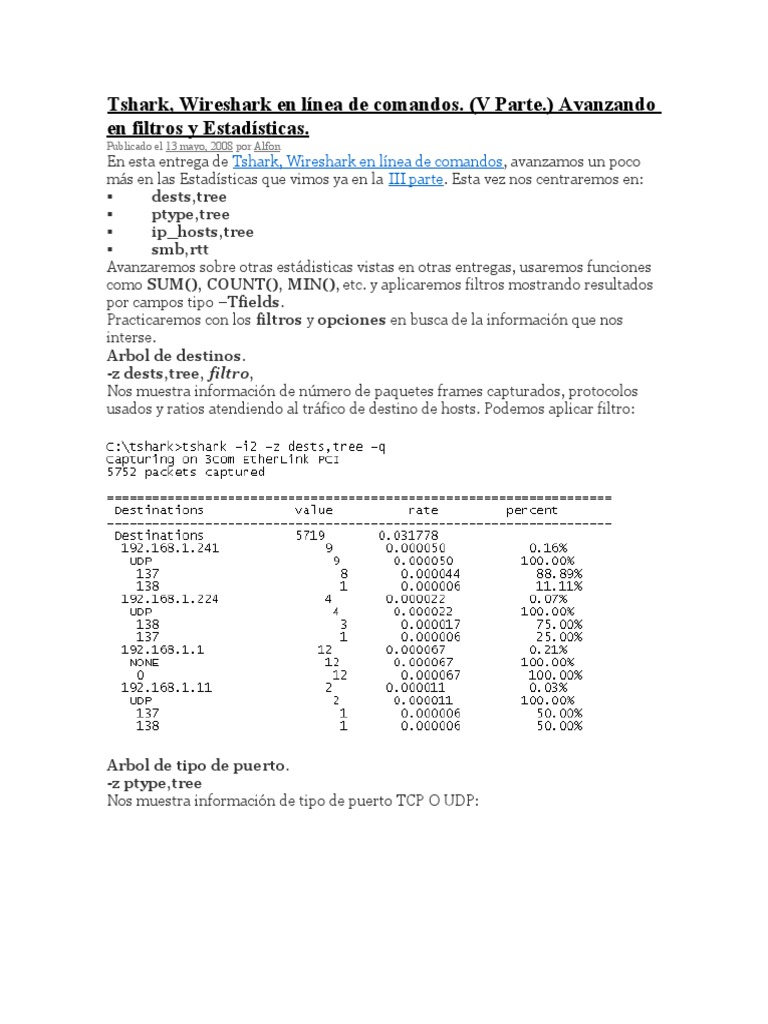 10 Lineas de Comando Linea Avanzada | PDF | Telecomunicaciones ...