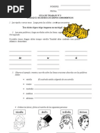 Lecturas grupos consonanticos