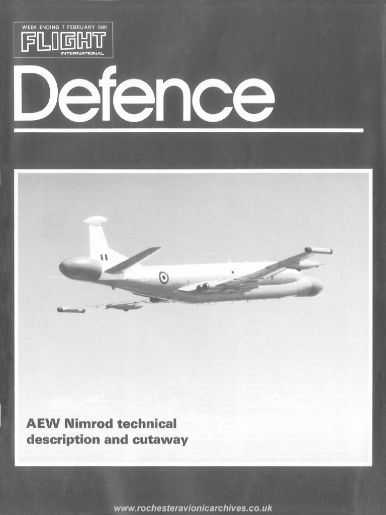 Nimrod Technical Description | PDF | Avionics | Aircraft