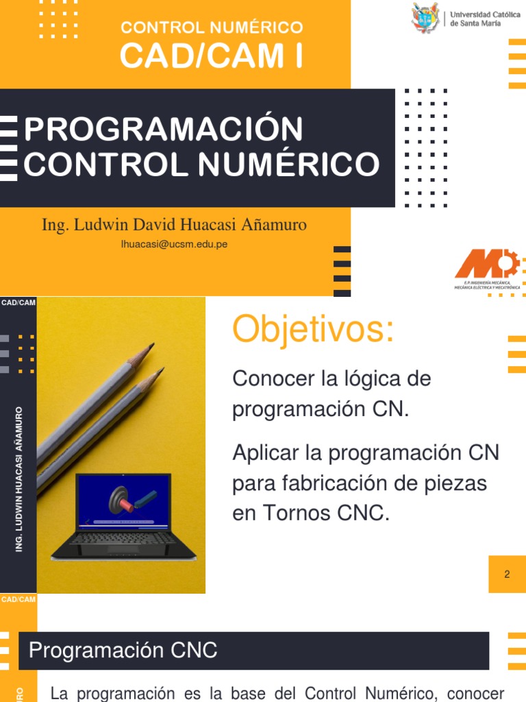 07 Programación Control Numérico | PDF | Control numerico ...