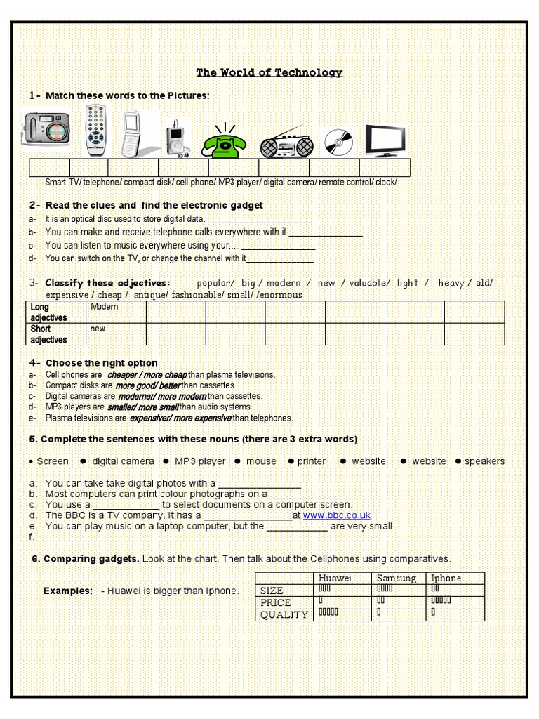 Cheaper / More Cheap More Good/ Better Moderner/ More Modern Smaller ...