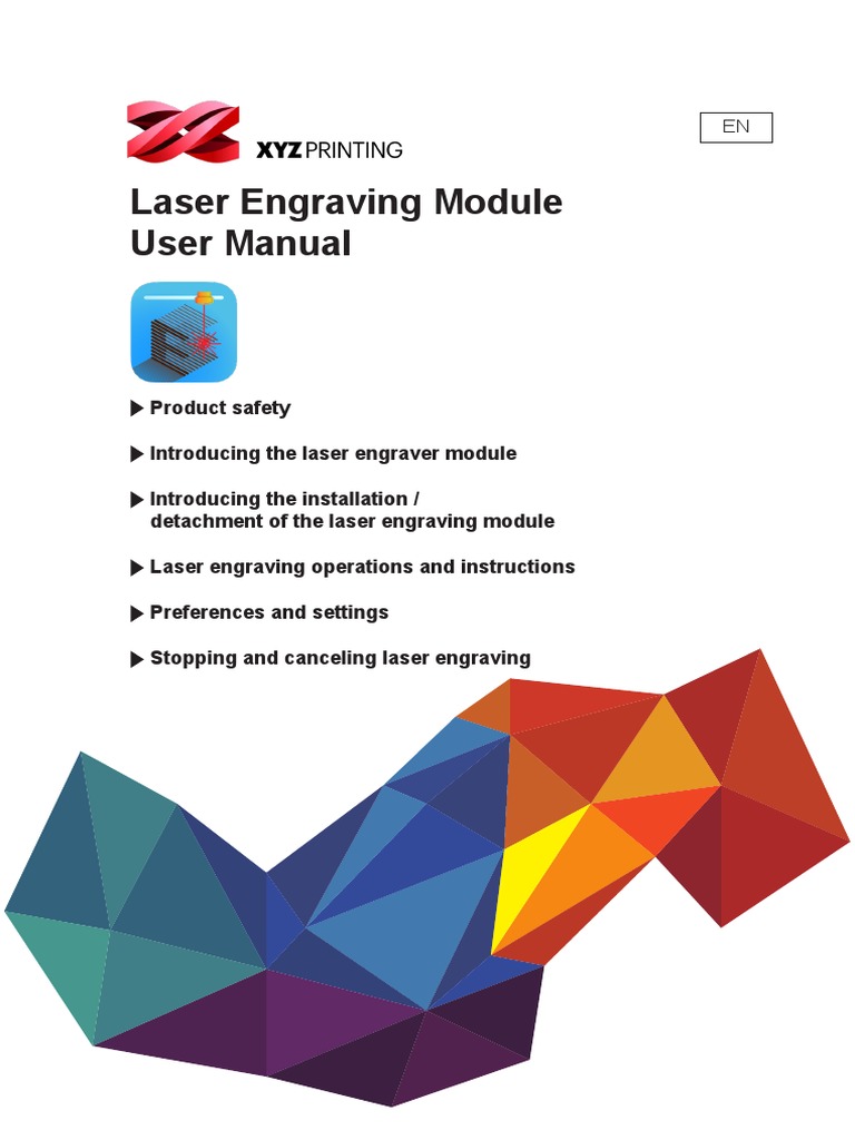 Laser Engraving Module User Manual | PDF | Printer (Computing) | Image ...