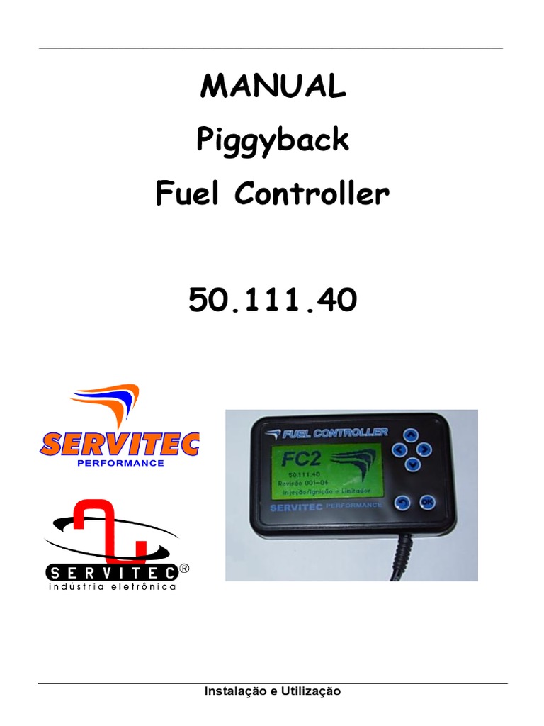 MANUAL Piggyback Fuel Controller Instalação e Utilização - PDF Download ...