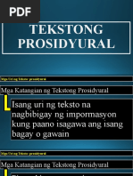 Tekstong Prosidyural | PDF
