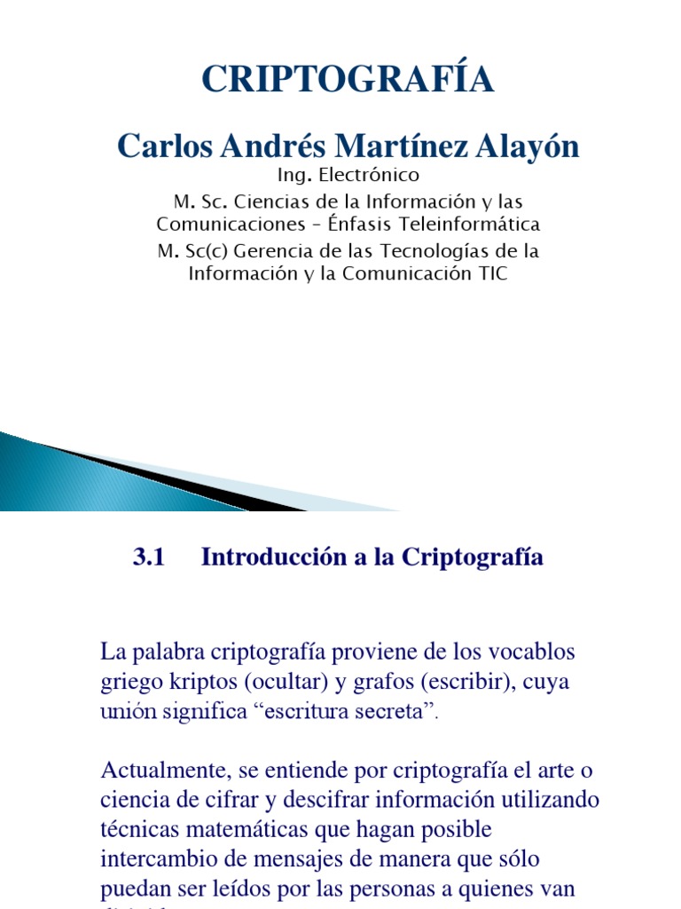 Criptografia CRIPTOGRAFIA REDES DE COM 3 2021-1 Final | PDF | Criptografía | Criptoanálisis