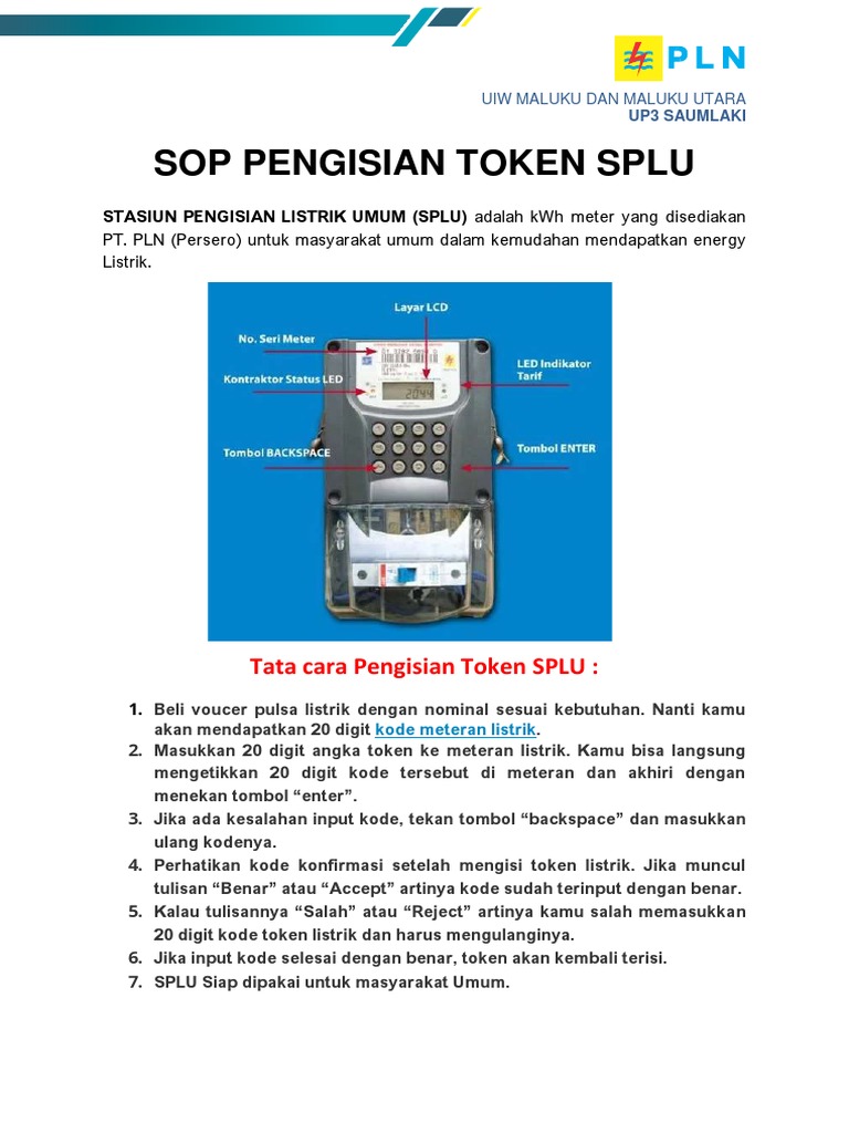 Sop Splu | PDF
