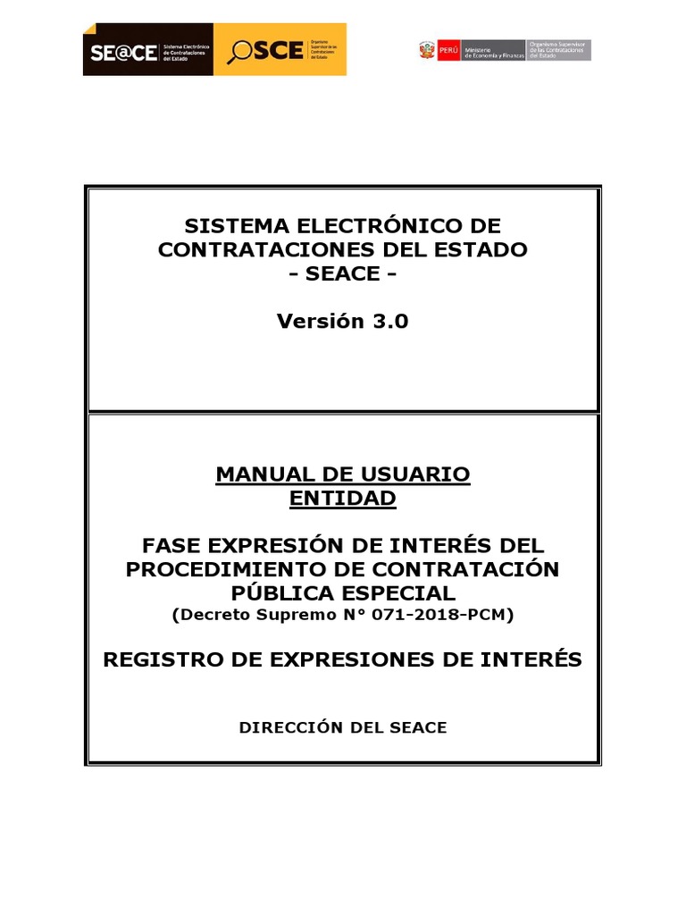 Expresion de Interes | PDF | Usuario (informática) | Informática