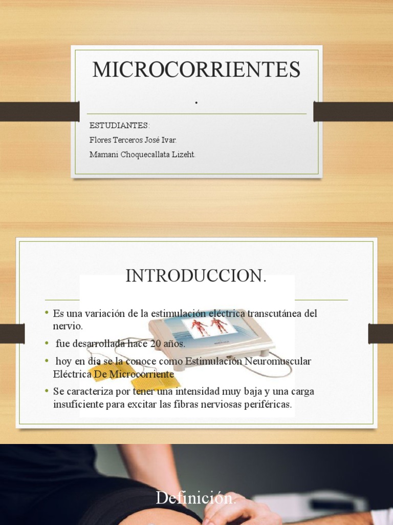 MICROCORRIENTES | PDF | Nervio | Herida