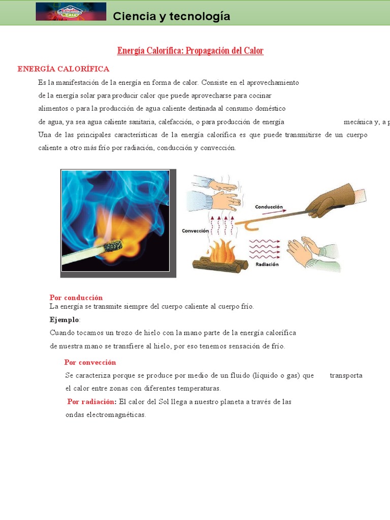 Energía Calorífica | PDF