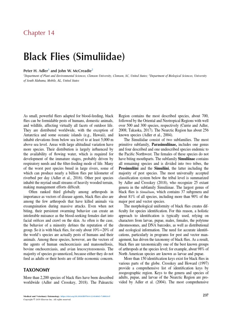 Adler 2019 | PDF | Fly | Pupa