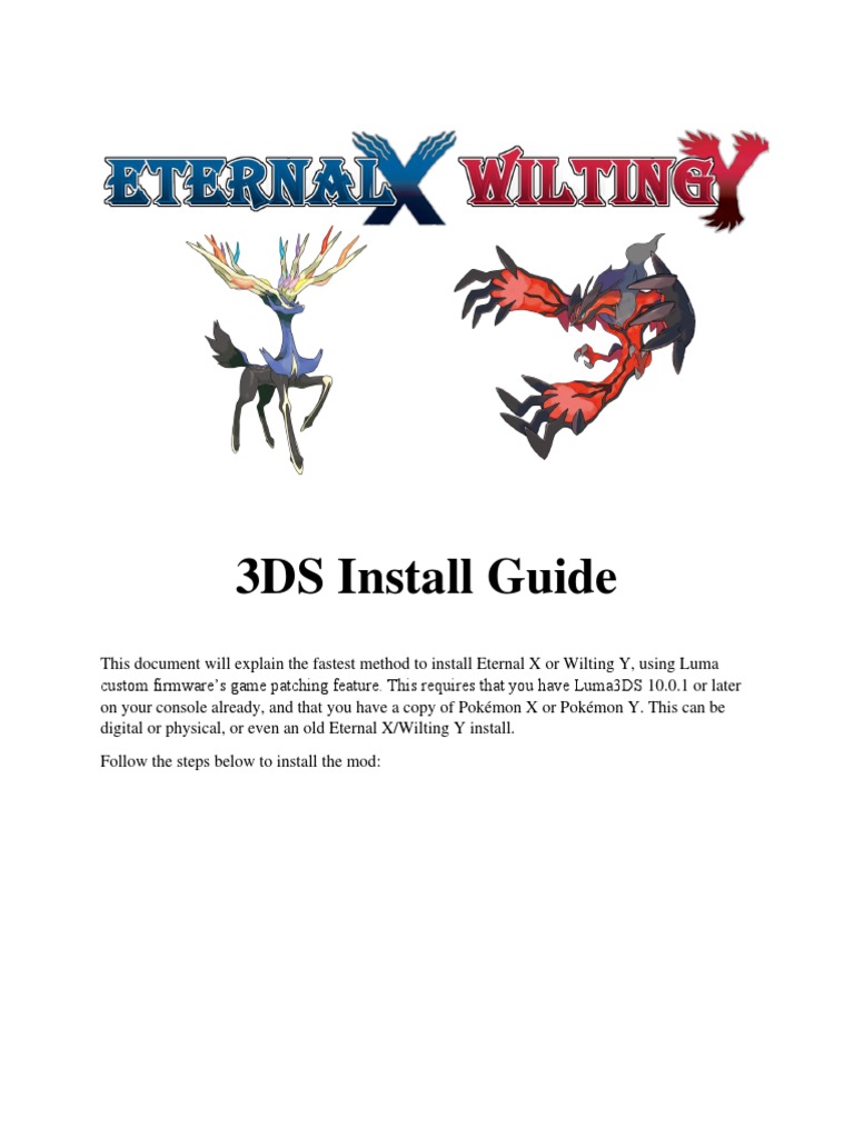 3DS Install Guide | PDF | Booting | Software