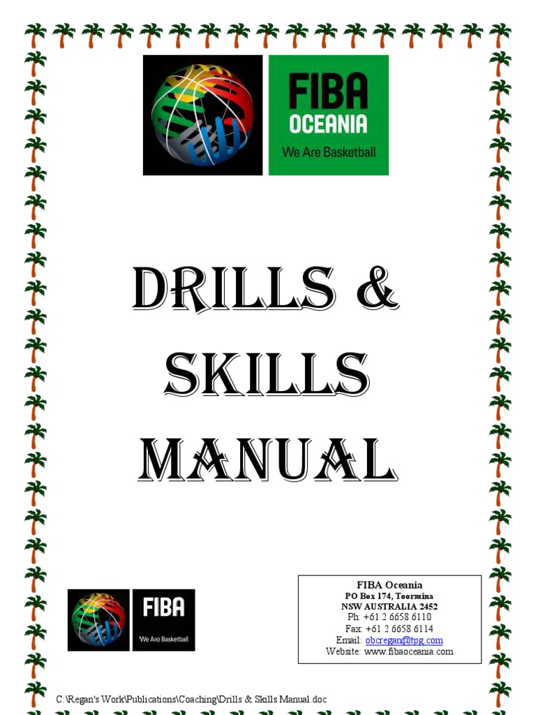 Drills Skills Manual | PDF | Team Sports | Ball Games