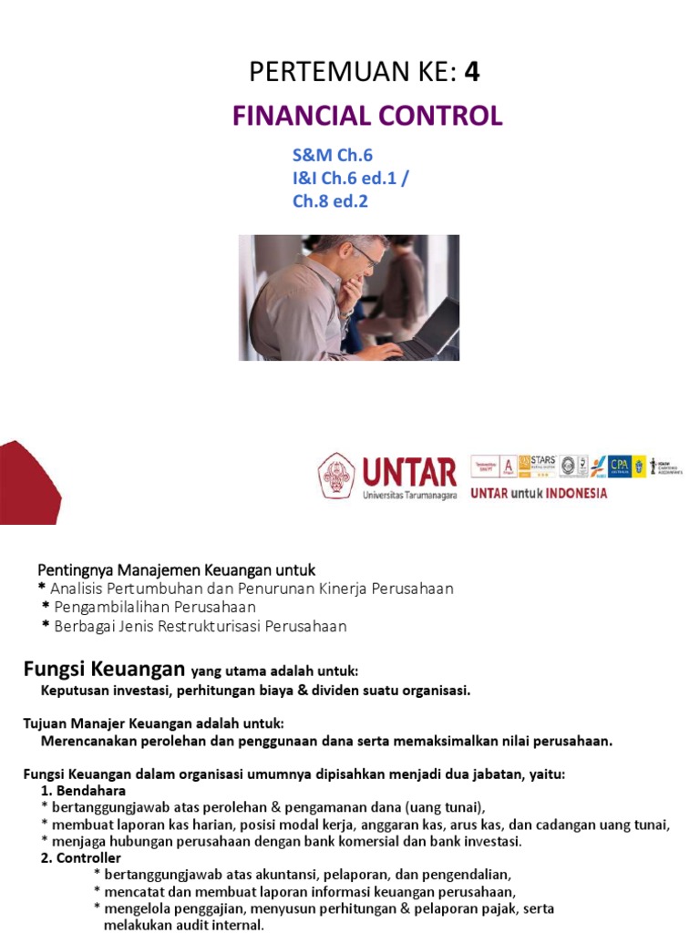 UNTAR 2020 CH 4 PPT Akt Perilaku51-60 | PDF | Pengelolaan Keuangan & Uang