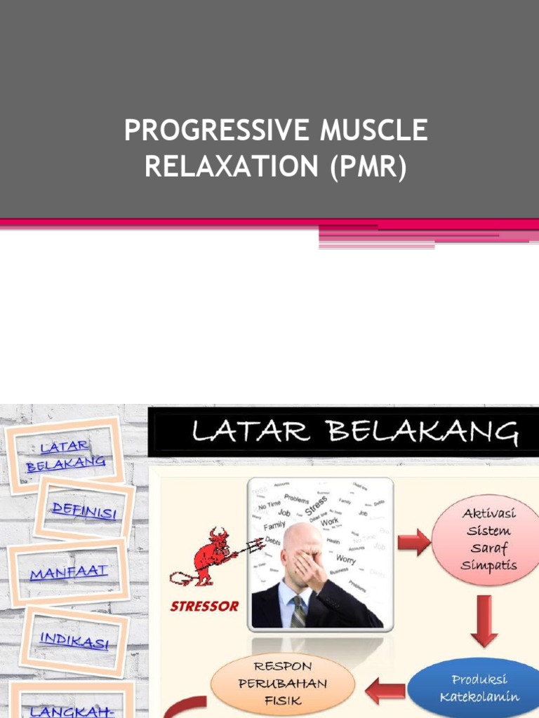 Progressive Muscle Relaxation (PMR) | PDF