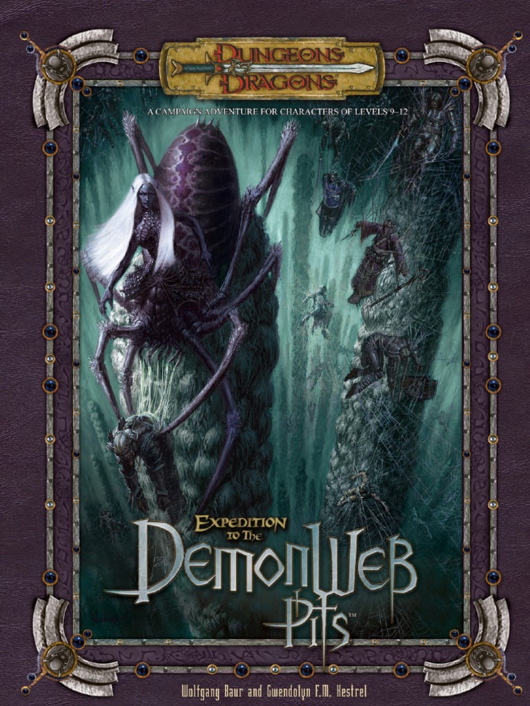 Caer In Queen Of The Demonweb Pits Side